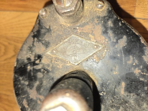 Vintage Luther Line Model 5M Mechanic Special Hand Crank Clamp Bench ...