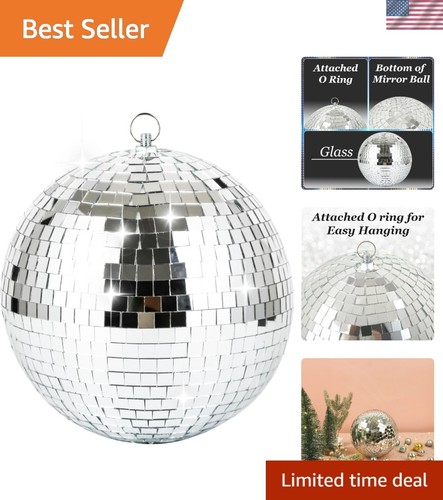 8-Inch Disco Ball Decor - Perfect Hanging Mirror Ball for Party ...