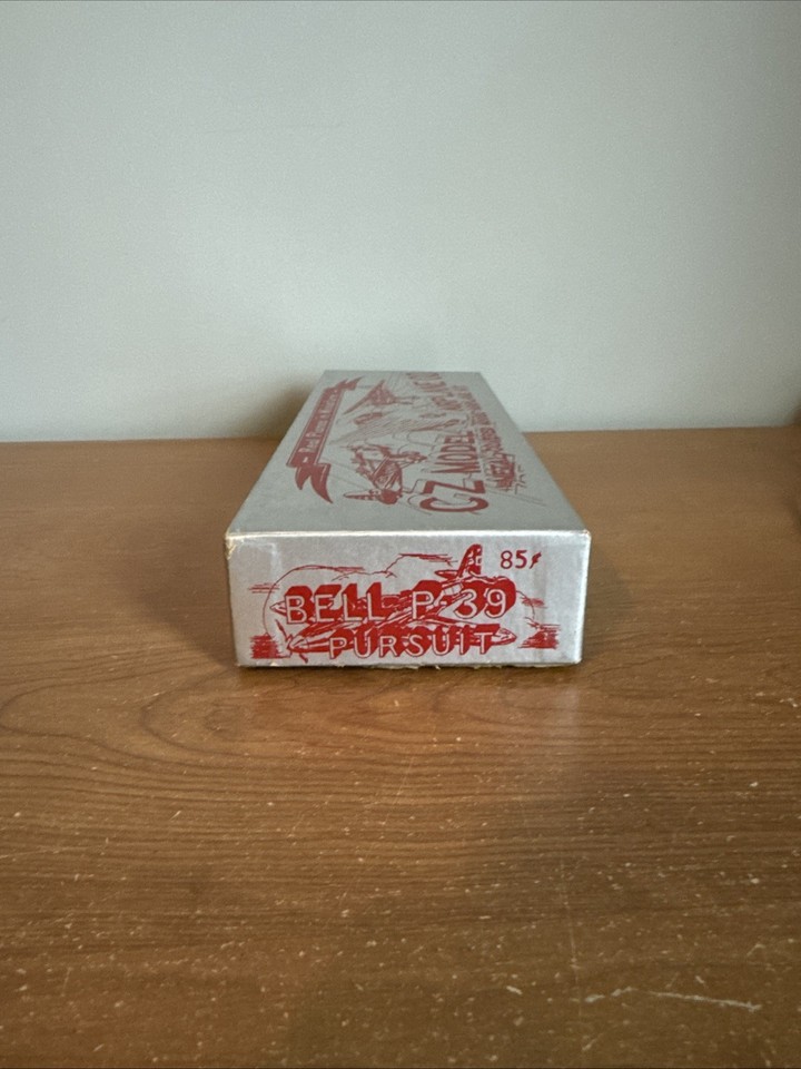 CZ Model Airplane Co. Bell P-39 Pursuit Wood Metal Covered Model ...