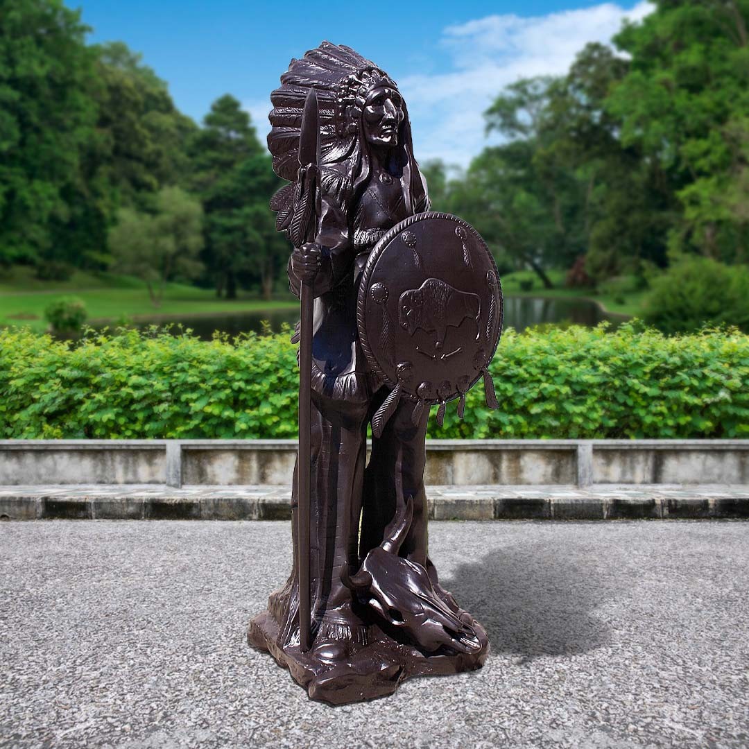 Native American Garden Statues Native American Representation In Art