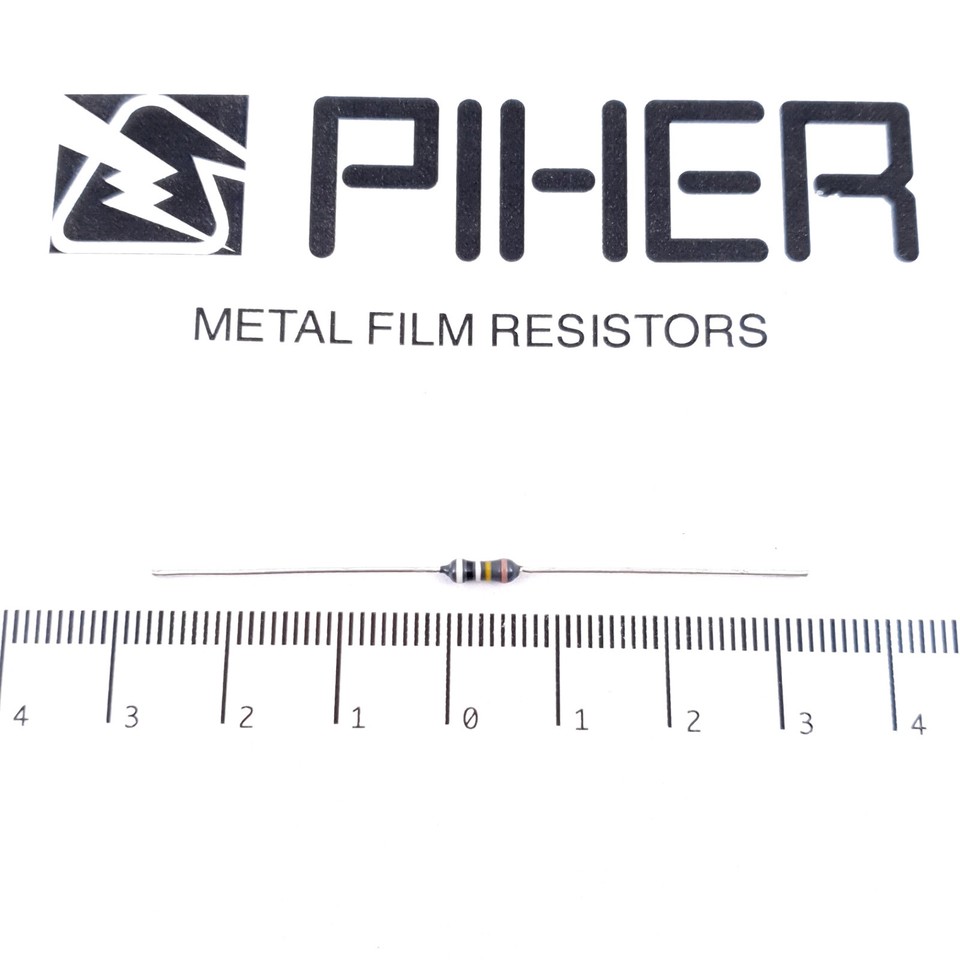 2 X 1/4W 9.09M 9M09 1% VINTAGE PIHER RESISTOR. NOS. C2470U330F010325 | eBay