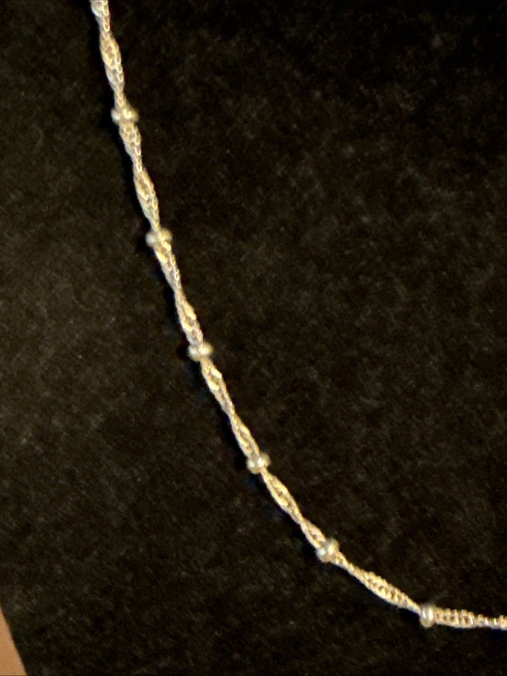 925 Sterling Silver Italian chain-18 inch, 4.2 Grams, Unique | eBay