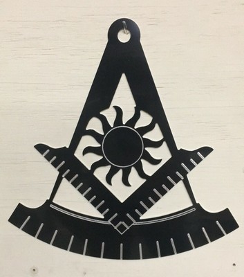 Mason Past Master Symbol Metal Sign 12" x 12" CNC Metal Art | eBay