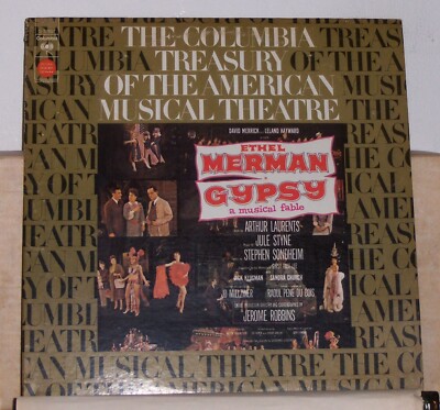 Ethel Merman – Gypsy - A Musical Fable - 1973 Vinyl LP Record Album ...