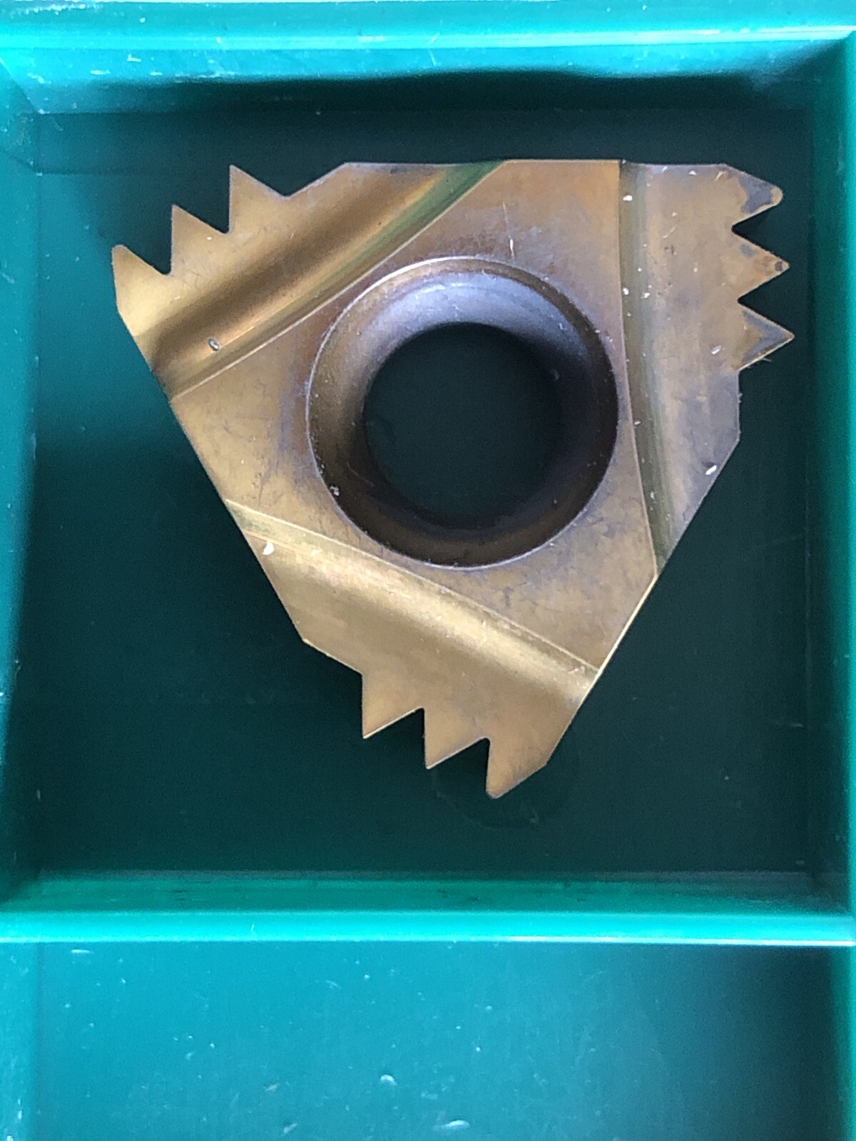 Qty. 4, Tool•Flo 27ER 11.5 NPT 3M GP50C CARBIDE Lay Down Threading ...