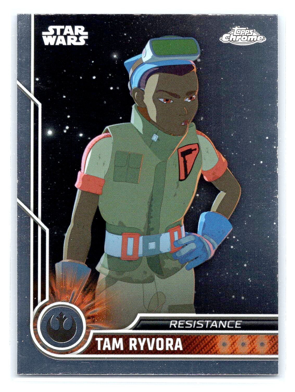2023 TOPPS CHROME STAR WARS #38 TAM RYVORA RESISTANCE | eBay