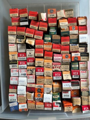 Electronic Vacuum Tubes Lot G (New and Used for Radios, Amplifiers, HAM ...