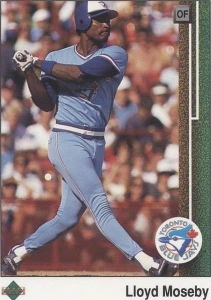 1989 Upper Deck - #381 Lloyd Moseby for sale online | eBay