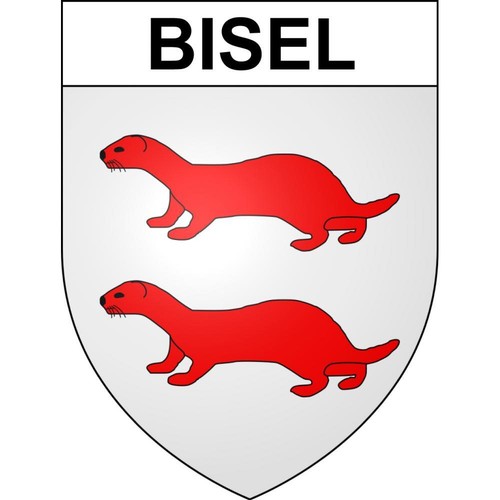 Bisel 68 ville sticker blason écusson autocollant adhésif | eBay