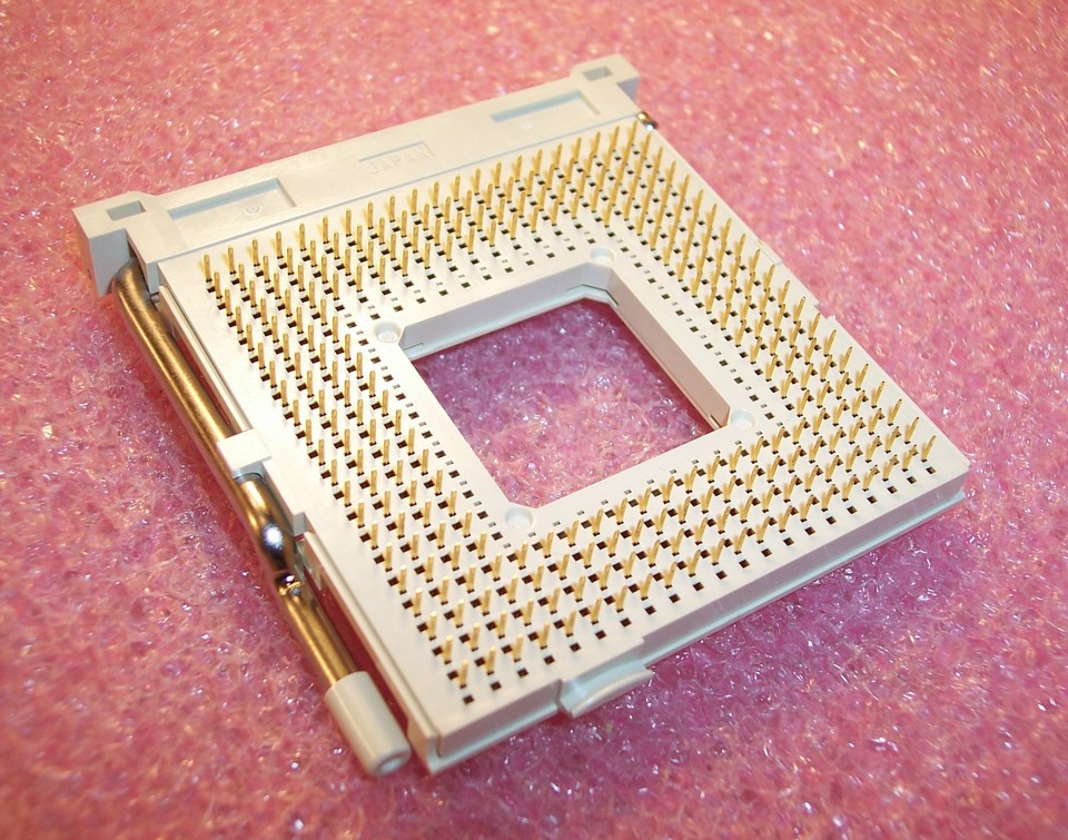 QTY (1) NP111-273K1322 YAMAICHI 273 PIN ZIF PGA SOCKET PENTIUM UPGRADE ...