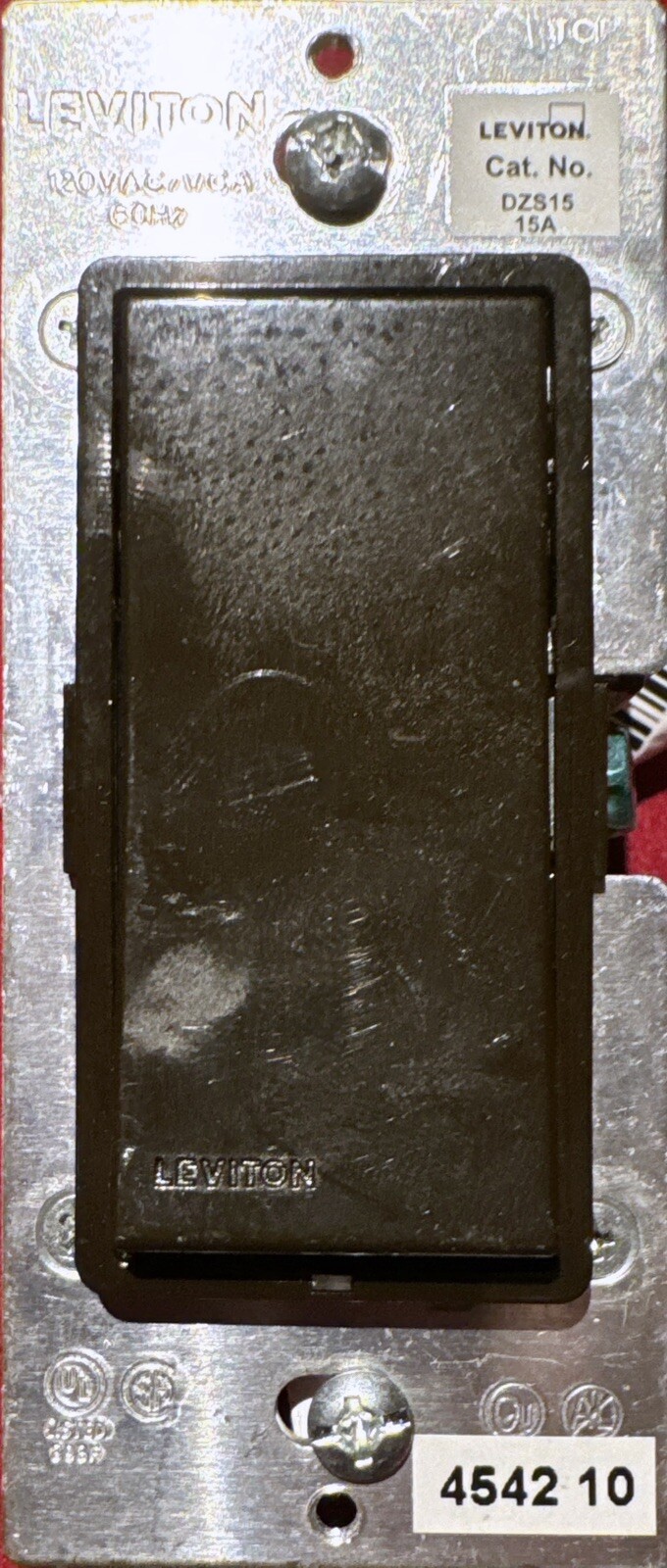 Leviton Smart Switch *BROWN* with Z-Wave Plus DZS15 | eBay