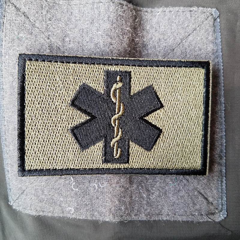 Star of Life Rod of Asclepius Paramedic Medical EMS EMT Snake Hook ...