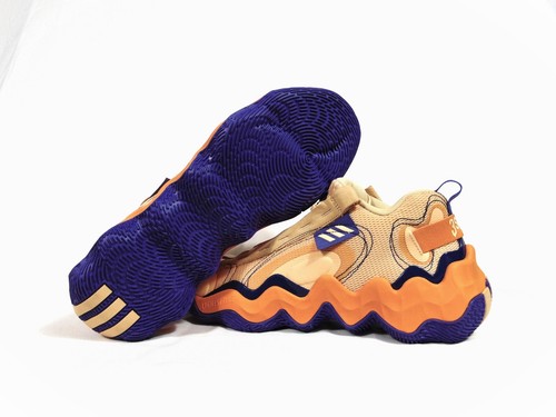 Adidas Exhibit B X 3SSB Orange & Purple Basketball Shoes Sz 14 NEW ...