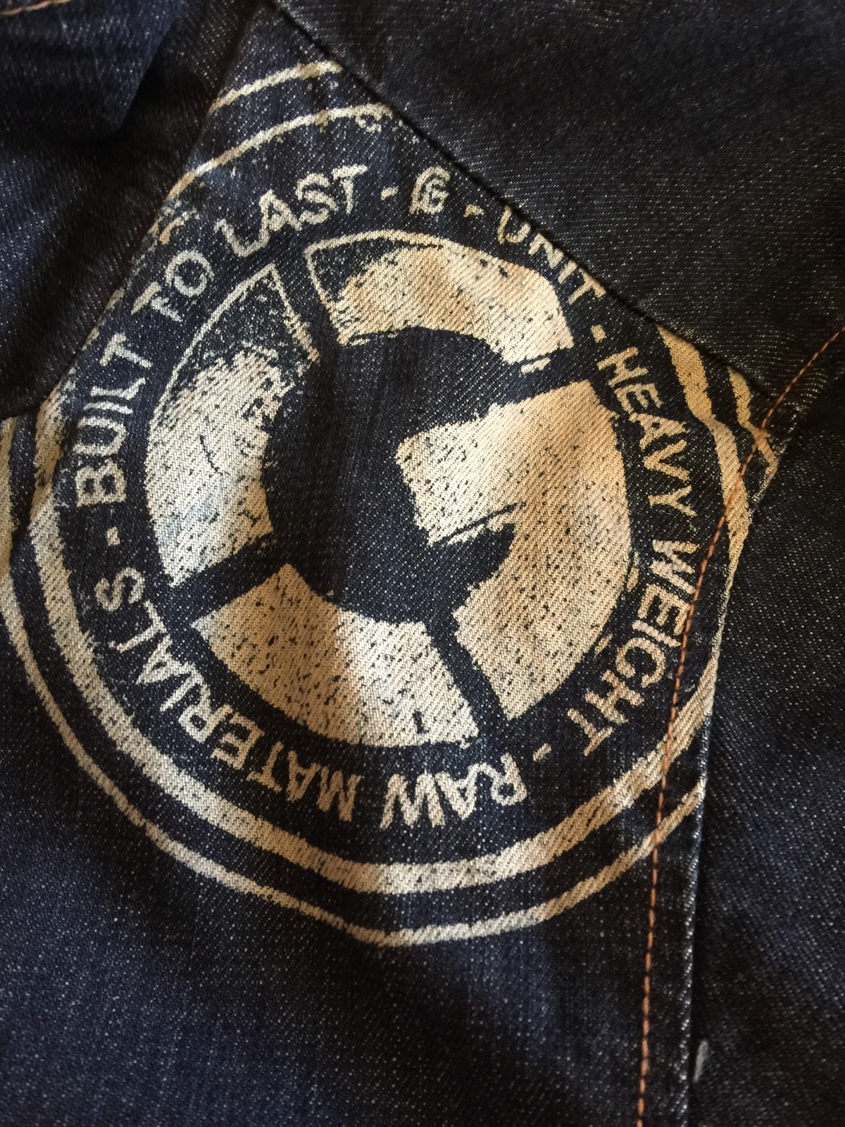 Women's G Unit Built To Last Blue Denim Long Sleeve Jacket Size XL | eBay