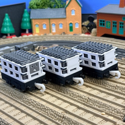 Trackmaster Railway 3 Narrow Gauge White Slate Train Custom Made Thomas ...