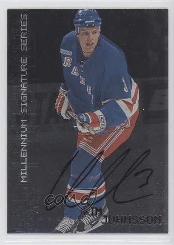1999-00 ITG Be A Player Millennium Signature Series Kim Johnsson Rookie ...