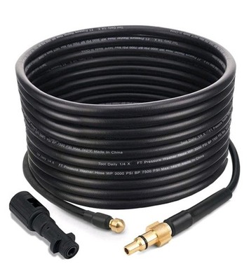 10M High Pressure Drain Jet Washer Hose Drain Pipe Sewer Jetter Kit for ...