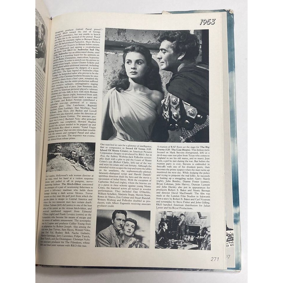 Vintage 1982 1st Edition The RKO Story Hardcover Book with Dust Jacket ...