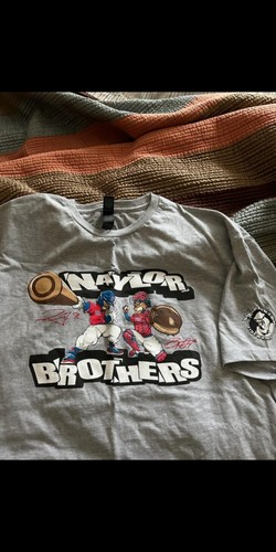 CLEVELAND GUARDIANS NAYLOR BROTHERS T-SHIRT XL JOSH NAYLOR BO NAYLOR | eBay