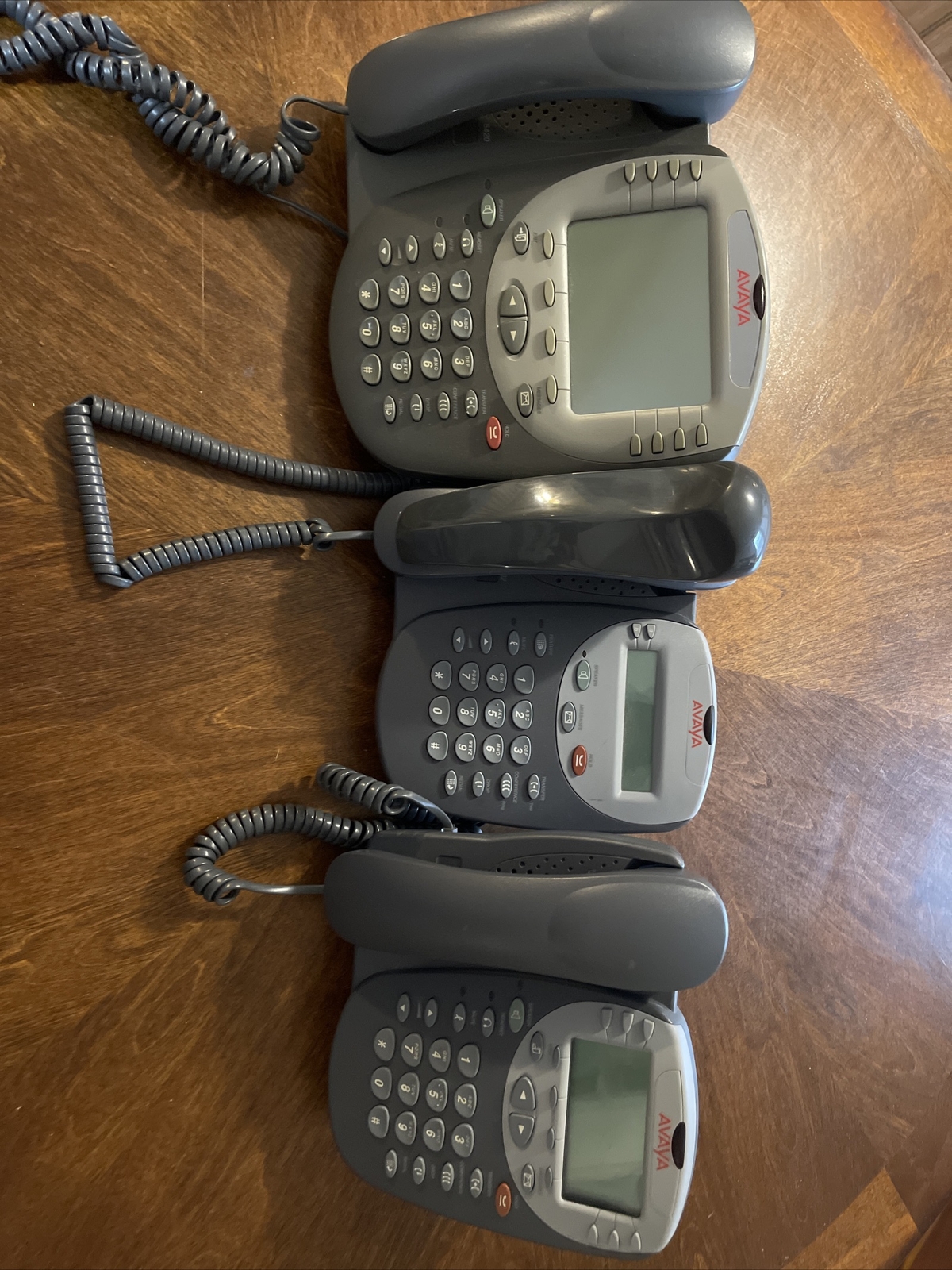 Lot Of 3 Avaya Telephones Models 5420, 5402 & 5410 | eBay