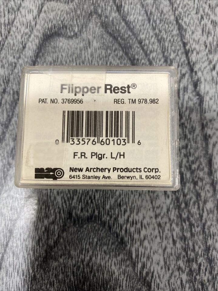 Flipper Rest ARCHERY Left Handed PLUNGER STYLE ARROW VINTAGE NEW OLD ...
