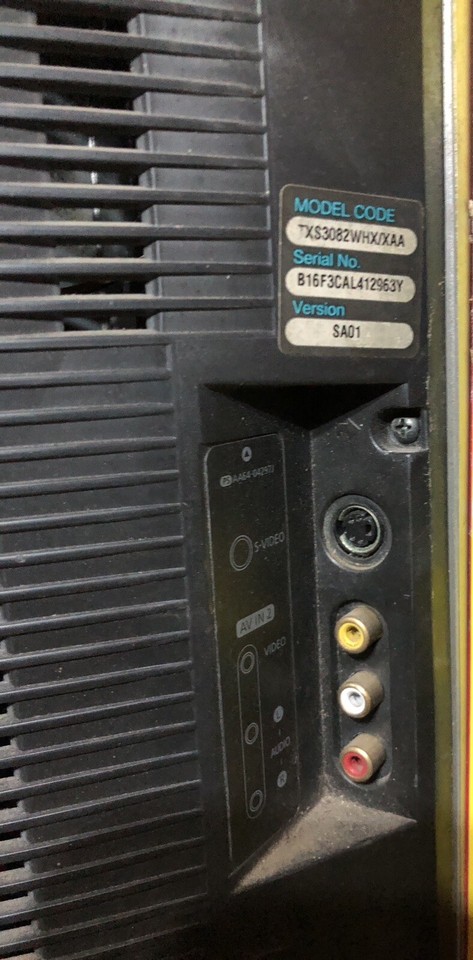 Samsung NT32Z40 32" Flat Screen CRT TV Retro Gaming No Remote 2006 READ ...