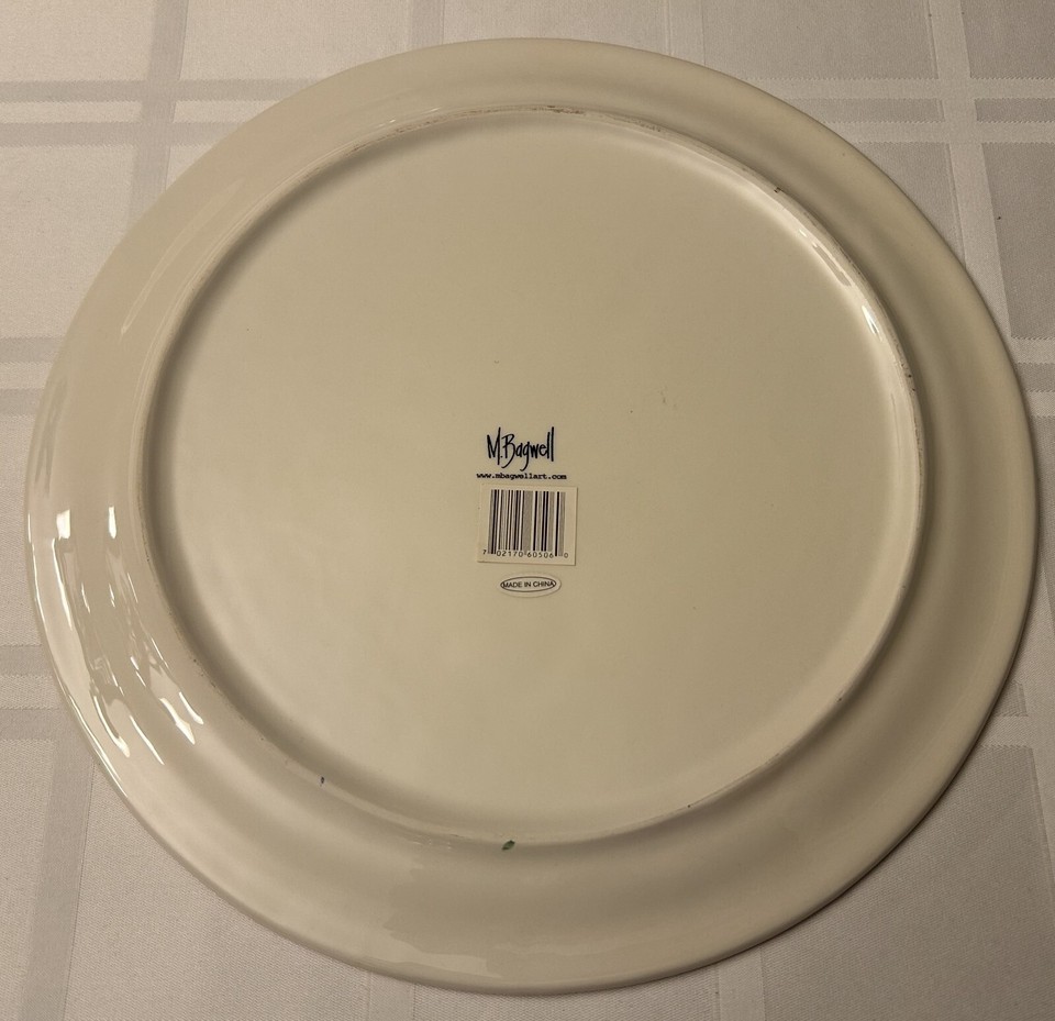 M Bagwell-Caffco Simply Christmas Round Platter | eBay