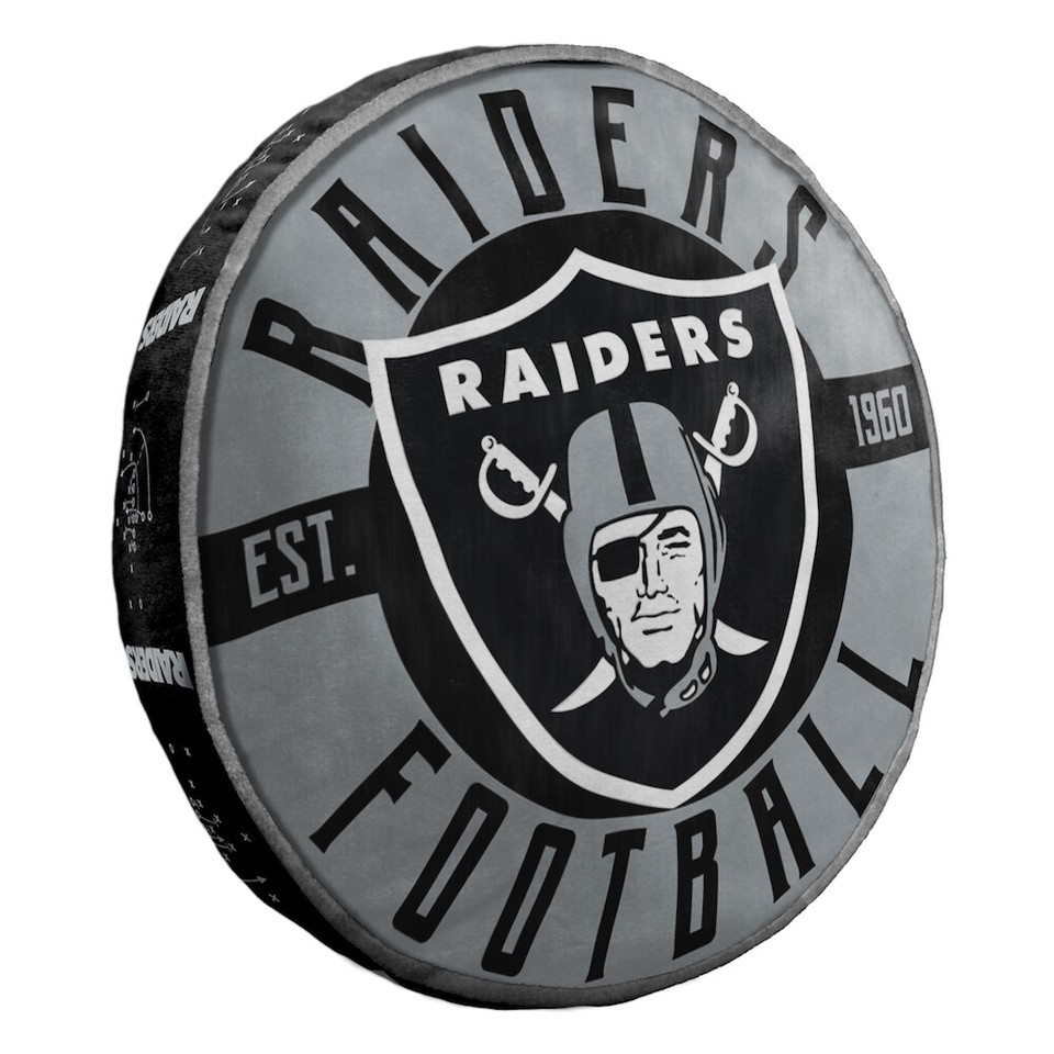 Las Vegas Raiders 15" Cloud to go Pillow - NFL | eBay