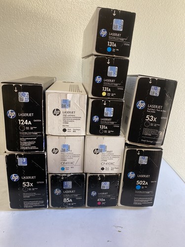 Lot of HP CF411XC CF410XC CF413A CF211A CF212A CF210A CE285A Q6471A ...