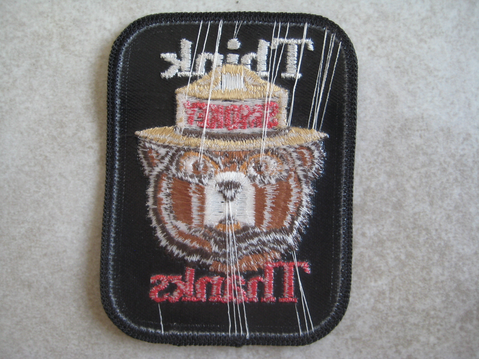 Vintage U.S.F.S. Forest Service Park SMOKEY the BEAR Prevent Fire ...