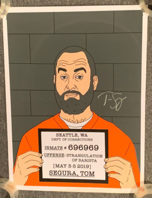 Tom Segura Signed Poster Seattle May 2019 Comedy Stand-Up Comedian | eBay