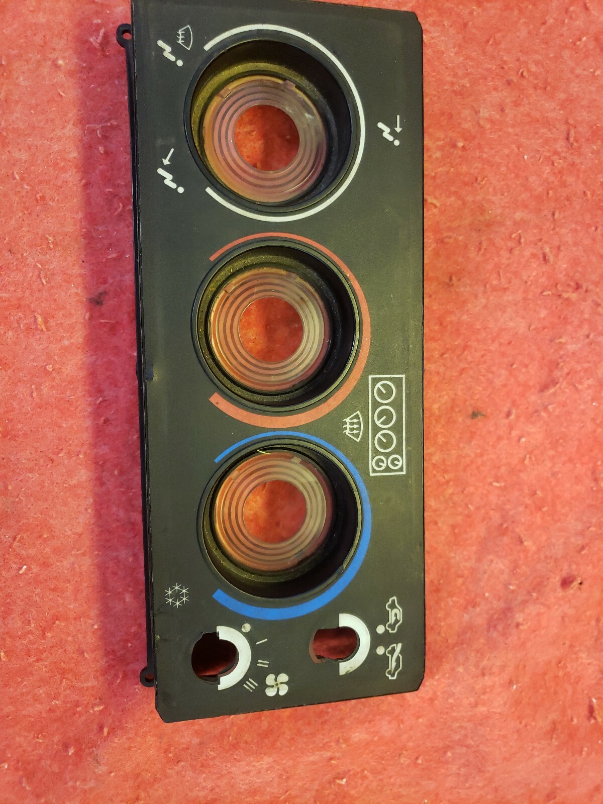 ALFA ROMEO Milano 75 AC, HEATER, VENT, CLIMATE CONTROL FACE PANEL. | eBay