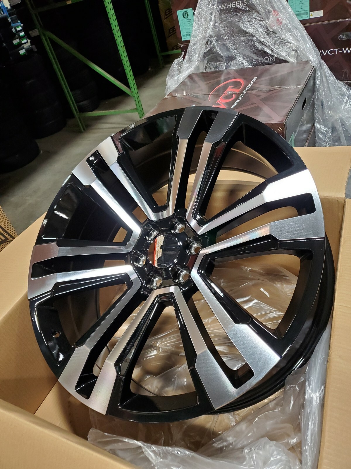 26" Inch Black Machined Replica G10 Rims Wheels Split 6 22 28 | 6x139.7 ...
