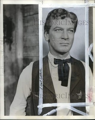 1954 Press Photo Actor Kenneth Tobey stars as Marshal Wyatt Earp ...