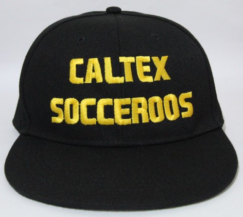 Caltex Australia Socceroos Flat Brim Snapback Hat Cap Rare Football ...