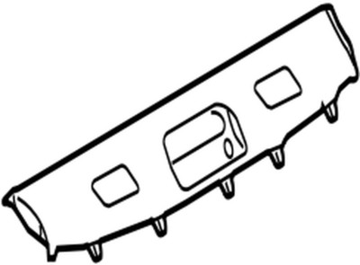 64340-53020-A0 Toyota Panel assy, package tray trim, no.2 6434053020A0 ...