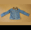 Jean Crisan Fourrure Fur Lined Denim Jacket Size Small Animal Print ...