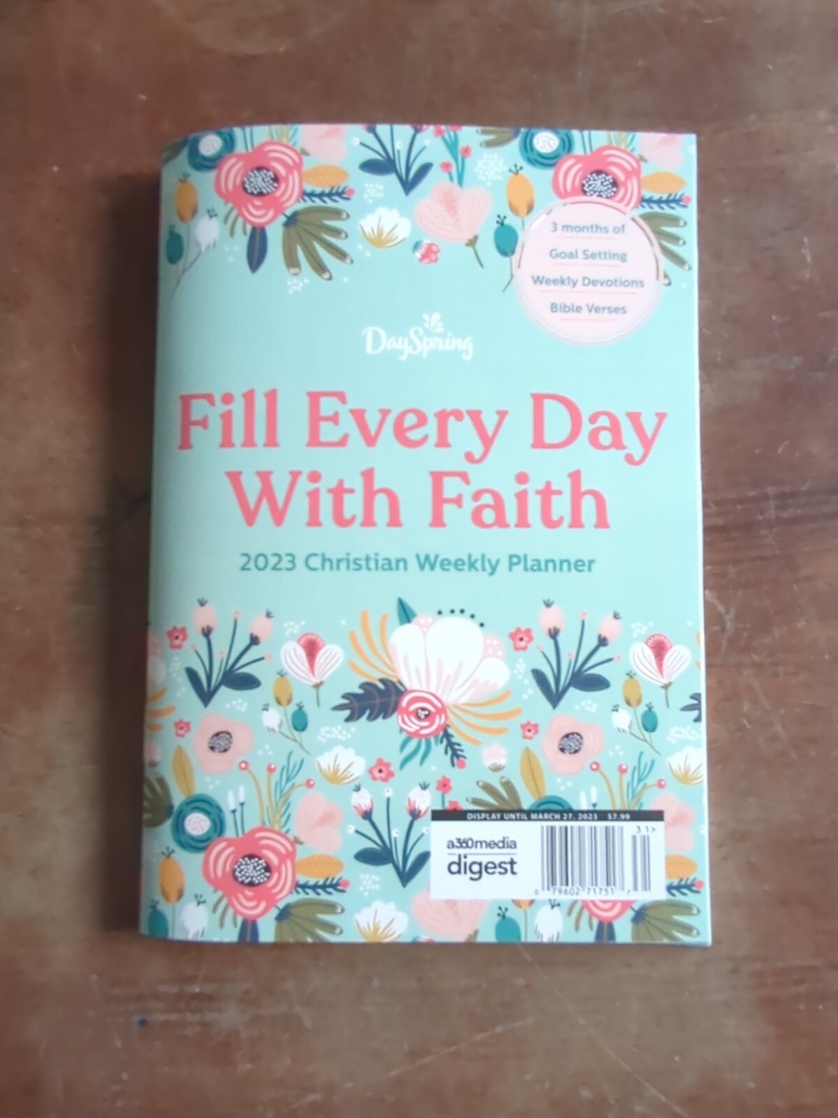 Dayspring Fill Everyday With Faith 2023 Planner RP | eBay