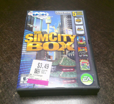 SimCity Box 5 Games (PC, 2008) 14633190731| eBay