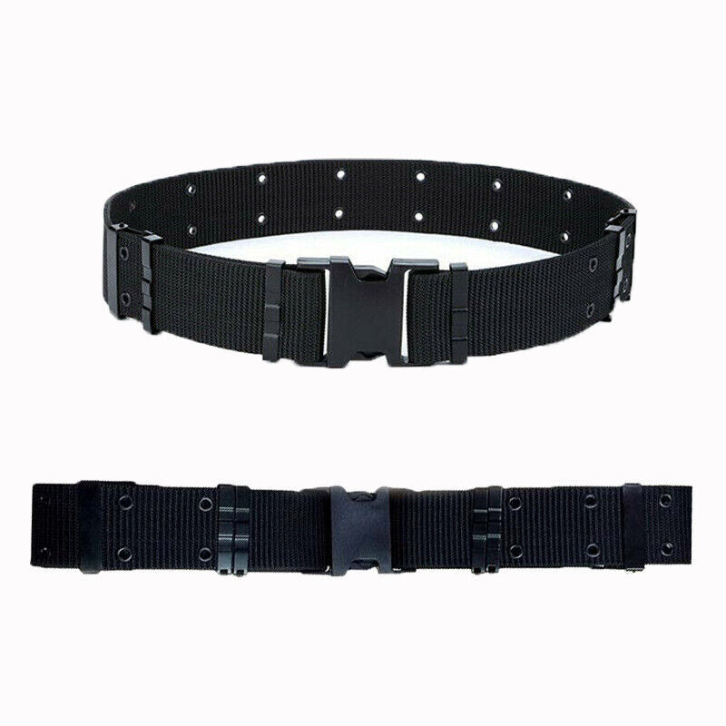 Military Pistol Belt Nylon Tactical Webbing Belt ALICE Marine Corps ...