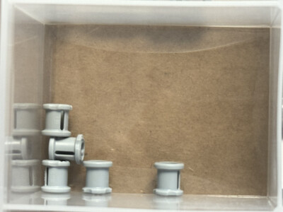 LEGO Parts - Light Bluish Gray Technic Bush - No 3713 - QTY 5 | eBay