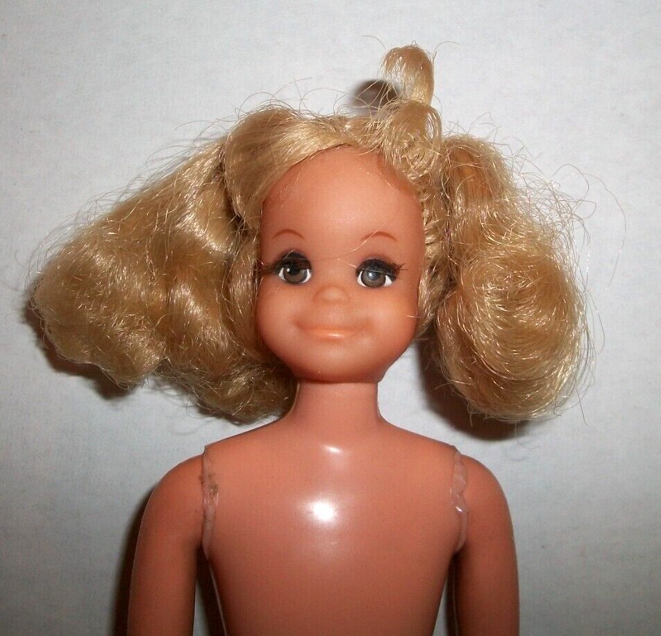 Barbie MATTEL LIVING FLUFF 1969 DOLL SKIPPERS FRIEND GOOD CONDITION NOT ...