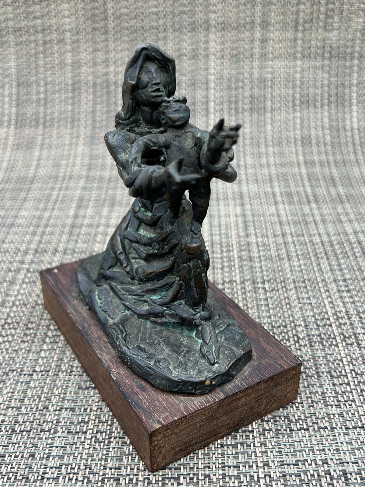 Frank Eliscu 1912-96 American Powerful Bronze Figural Sculpture Heisman ...
