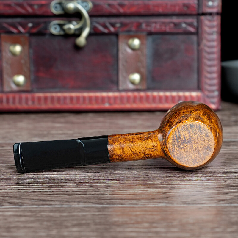 Briar Wooden Tobacco Pipe Small Smoking Pipe Smooth Pipe Straight ...