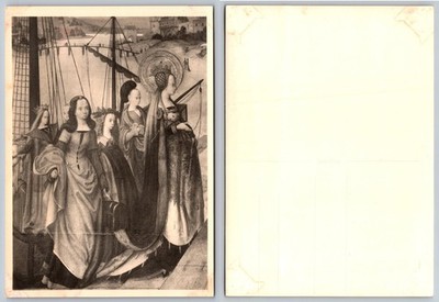Continental Medieval Women Religious Art Postcard | eBay