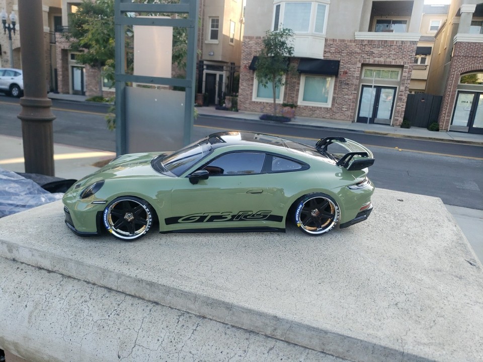 1/10 Custom Paint PORSCHE 992 4Tec-2 Drift HPI YD2 DC10 MST TT02 Body ...