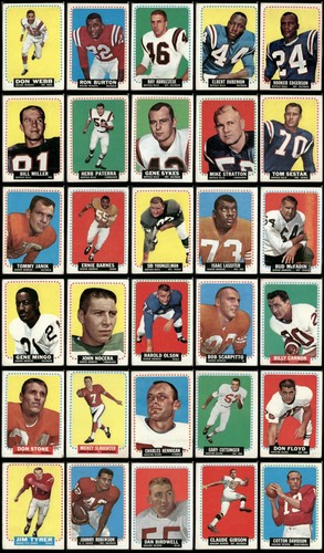 1964 Topps Football 46 Card Lot VG-Poor Condition Rookies | eBay