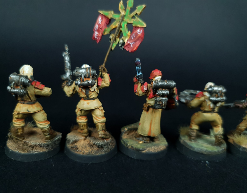 Forgeworld Renegade Militia Command Squad Warhammer 40k | eBay
