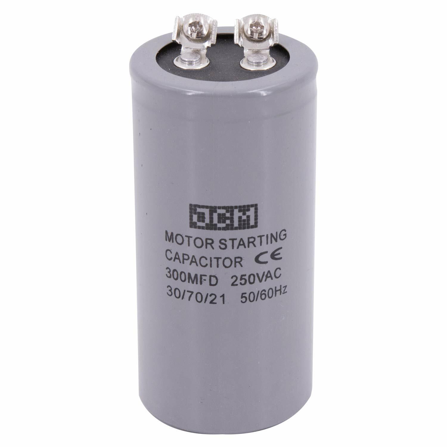 300MDF 250VAC MOTOR STARTING CAPACITOR CD60A 300uF 250 VAC Start 250V ...