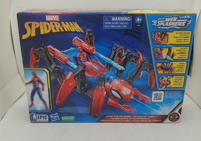 Hasbro Marvel Spider-Man Crawl 'N Blast Spider w/ Action BRAND NEW | eBay